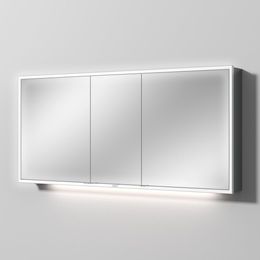 Sanipa Reflection Spiegelschrank MILO 160 mit LED-Beleuchtung, Anthrazit-Matt, AU03922 AU03922