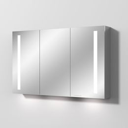 Sanipa Reflection Aluminium-Spiegelschrank ALEX 120 mit LED-Beleuchtung, AU4156L AU4156L