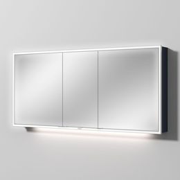 Sanipa Reflection Spiegelschrank MILO 160 mit LED-Beleuchtung, Marine-Matt, AU0391R AU0391R