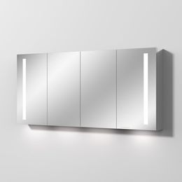 Sanipa Reflection Aluminium-Spiegelschrank ALEX 160 mit LED-Beleuchtung, AU4209Z AU4209Z