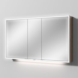 Sanipa Reflection Spiegelschrank MILO 130 mit LED-Beleuchtung, Eiche-Arizona, AU03780 AU03780