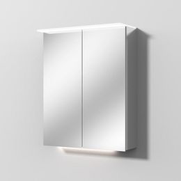 Sanipa Reflection Aluminium-Spiegelschrank ANNY 60 mit LED-Lichtsegel, AU3609Z AU3609Z