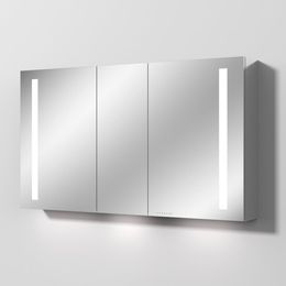 Sanipa Reflection Aluminium-Spiegelschrank ALEX 130 mit LED-Beleuchtung, AU4179Z AU4179Z