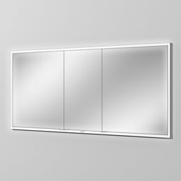 Sanipa Reflection Aluminium-Wandeinbau-Spiegelschrank WIM 160 mit LED-Beleuchtung, AU0496L AU0496L