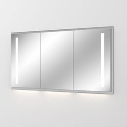 Sanipa Reflection Aluminium-Wandeinbau-Spiegelschrank WILMA 155 mit LED-Beleuchtung, AU3096L AU3096L