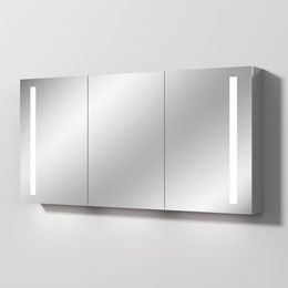 Sanipa Reflection Aluminium-Spiegelschrank ALEX 150 mit LED-Beleuchtung, AU3196L AU3196L