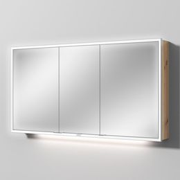 Sanipa Reflection Spiegelschrank MILO 140 mit LED-Beleuchtung, Eiche Natural-Touch, AU03885 AU03885