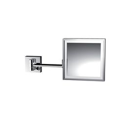 Emco LED-Rasier- und Kosmetikspiegel 2-armig, 3-fach, eckig, 202 x 202 mm,, 109500119 109500119