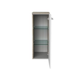 Fackelmann B.style Midi-Schrank re 302x825x320 NaOa/weiß 1T, 84448 84448