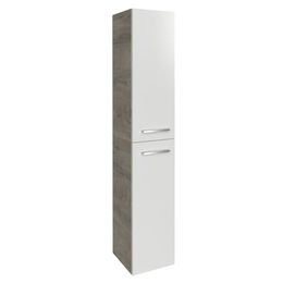 Fackelmann B.style Hochschrank li 300x1620x318 NaOa/weiß 2T, 84458 84458