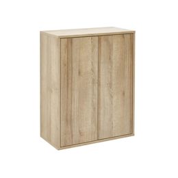 Fackelmann FINN Doppel-Midischrank 60x75x30,5,AsEi-AsEi,2T,Push, 84612 84612