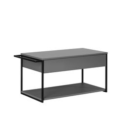 Fackelmann NEW YORK Waschtischunterschrank 87,5x43,5x47,5,grau matt 1S, 84907 84907