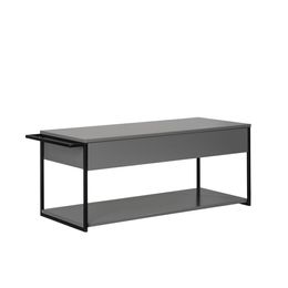 Fackelmann NEW YORK Waschtischunterschrank 107,5x43,5x47,5 grau matt 1S, 84917 84917