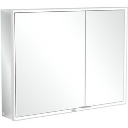 Villeroy & Boch Villeroy & Boch My View Now Vorbau-Spiegelschrank, mit Beleuchtung, 1000 x 750 x 168 mm A4551000