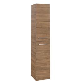 Villeroy & Boch Villeroy & Boch Avento Hochschrank, 2 Türen, 346 x 1760 x 372 mm, Kansas Oak A89401RH