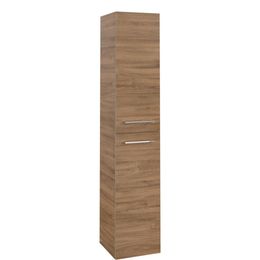 Villeroy & Boch Villeroy & Boch Avento Hochschrank, 2 Türen, 346 x 1760 x 372 mm, Kansas Oak A89400RH