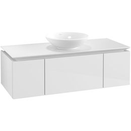 Villeroy & Boch Villeroy & Boch Waschtischunterschrank Legato B24300, WT mittig Glossy White, B24300DH B57700DH