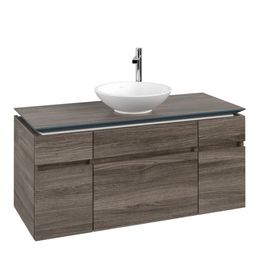 Villeroy & Boch Villeroy & Boch Legato Waschbeckenunterschrank, 5 Auszüge, 1200 x 550 x 500 mm, Stone Oak / Stone Oa B57800RK