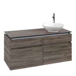 Villeroy & Boch Villeroy & Boch Legato Waschbeckenunterschrank, 4 Auszüge, 1200 x 550 x 500 mm, Stone Oak / Stone Oa B58200RK