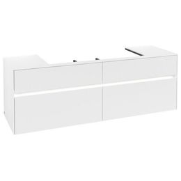 Villeroy & Boch Villeroy & Boch Waschtischunterschrank Collaro C031B0 1600x548x500mm mit Beleuchtung C031B0MS