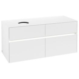 Villeroy & Boch Villeroy & Boch Waschtischunterschrank Collaro C042B0 1200x548x500mm mit Beleuchtung C042B0MS