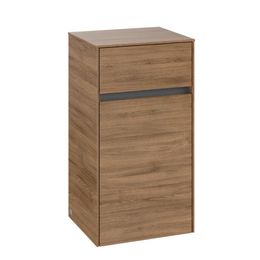 Villeroy & Boch Villeroy & Boch Collaro Seitenschrank, 1 Tür, 1 Schublade, 404 x 748 x 349 mm, Kansas Oak C03201RH