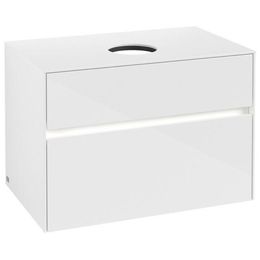 Villeroy & Boch Villeroy & Boch Waschtischunterschrank Collaro C037B0 800x548x500mm mit Beleuchtung C037B0DH