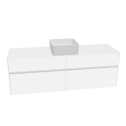 Villeroy & Boch Villeroy & Boch Waschtischunterschrank Collaro C049 1600x548x500mm 4 Ausz. Waschtisch m.tig White Ma C04900MS