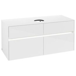 Villeroy & Boch Villeroy & Boch Waschtischunterschrank Collaro C041B0 1200x548x500mm mit Beleuchtung C041B0DH