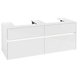 Villeroy & Boch Villeroy & Boch Waschtischunterschrank Collaro C076B0 1400x548x500mm mit Beleuchtung C076B0DH