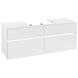 Villeroy & Boch Villeroy & Boch Waschtischunterschrank Collaro C084B0 1400x548x500mm mit Beleuchtung C084B0DH