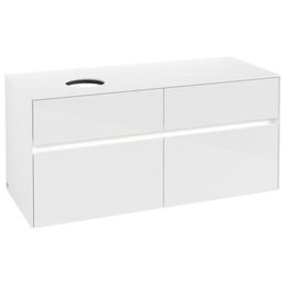 Villeroy & Boch Villeroy & Boch Waschtischunterschrank Collaro C042B0 1200x548x500mm mit Beleuchtung C042B0DH