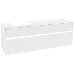 Villeroy & Boch Villeroy & Boch Waschtischunterschrank Collaro C078B0 1600x548x500mm mit Beleuchtung C078B0MS