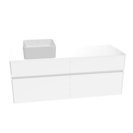 Villeroy & Boch Villeroy & Boch Waschtischunterschrank Collaro C046 1400x548x500mm 4 Ausz. Waschtisch li Glossy Whit C04600DH