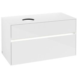 Villeroy & Boch Villeroy & Boch Waschtischunterschrank Collaro C039B0 1000x548x500mm mit Beleuchtung C039B0DH