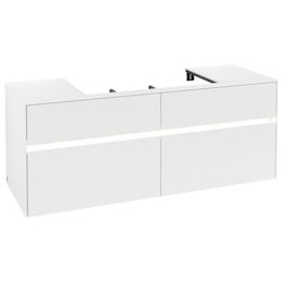 Villeroy & Boch Villeroy & Boch Waschtischunterschrank Collaro C088B0 1400x548x500mm mit Beleuchtung C088B0MS