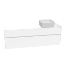 Villeroy & Boch Villeroy & Boch Waschtischunterschrank Collaro C051 1600x548x500mm 4 Ausz. Waschtisch re Glossy Whit C05100DH