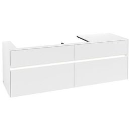 Villeroy & Boch Villeroy & Boch Waschtischunterschrank Collaro C029B0 1600x548x500mm mit Beleuchtung C029B0MS