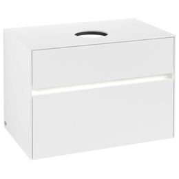 Villeroy & Boch Villeroy & Boch Waschtischunterschrank Collaro C037B0 800x548x500mm mit Beleuchtung C037B0MS