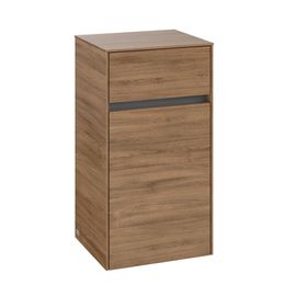 Villeroy & Boch Villeroy & Boch Collaro Seitenschrank, 1 Tür, 1 Schublade, 404 x 748 x 349 mm, Kansas Oak C03200RH