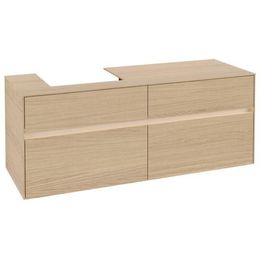 Villeroy & Boch Villeroy & Boch Waschtischunterschrank Collaro C074B0 1400x548x500mm mit Beleuchtung C074B0VJ