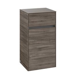 Villeroy & Boch Villeroy & Boch Collaro Seitenschrank, 1 Tür, 1 Schublade, 404 x 748 x 349 mm, Stone Oak C03200RK