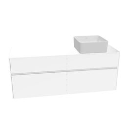 Villeroy & Boch Villeroy & Boch Waschtischunterschrank Collaro C047 1400x548x500mm 4 Ausz. Waschtisch re Glossy Whit C04700DH