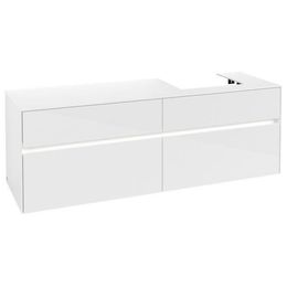 Villeroy & Boch Villeroy & Boch Waschtischunterschrank Collaro C079B0 1600x548x500mm mit Beleuchtung C079B0DH