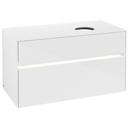 Villeroy & Boch Villeroy & Boch Waschtischunterschrank Collaro C040B0 1000x548x500mm mit Beleuchtung C040B0DH