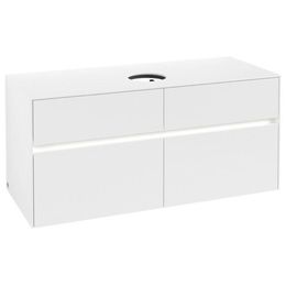 Villeroy & Boch Villeroy & Boch Waschtischunterschrank Collaro C041B0 1200x548x500mm mit Beleuchtung C041B0MS