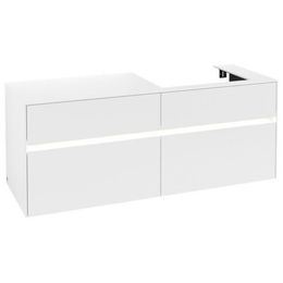 Villeroy & Boch Villeroy & Boch Waschtischunterschrank Collaro C086B0 1400x548x500mm mit Beleuchtung C086B0MS