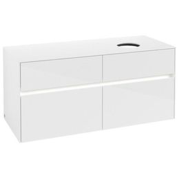 Villeroy & Boch Villeroy & Boch Waschtischunterschrank Collaro C043B0 1200x548x500mm mit Beleuchtung C043B0DH