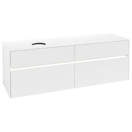 Villeroy & Boch Villeroy & Boch Waschtischunterschrank Collaro C050B0 1600x548x500mm mit Beleuchtung C050B0MS