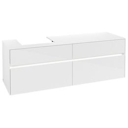 Villeroy & Boch Villeroy & Boch Waschtischunterschrank Collaro C078B0 1600x548x500mm mit Beleuchtung C078B0DH